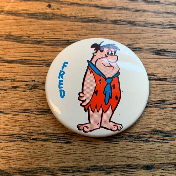 Jewelry | Vintage Fred Flintstone Pin | Poshmark